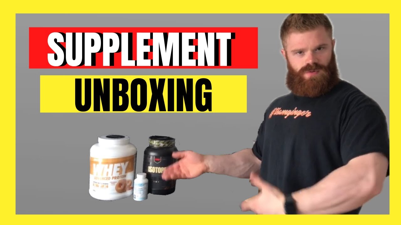 SUPPLEMENT UNBOXING !! - YouTube
