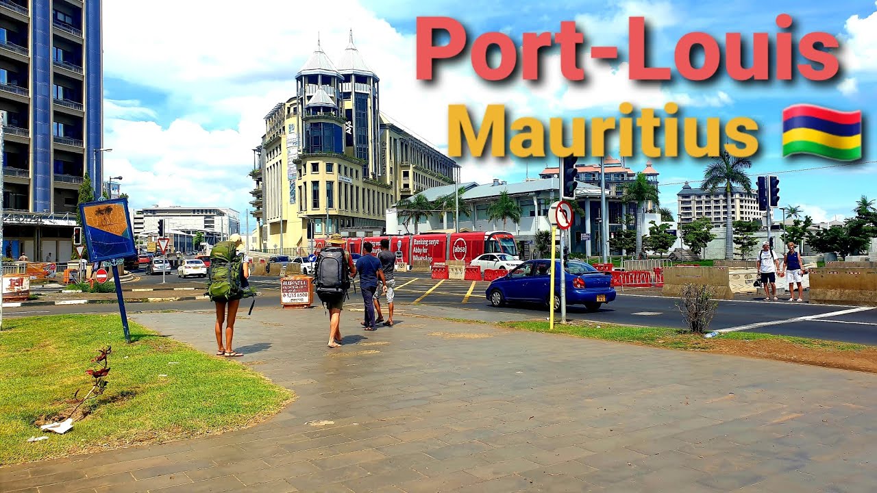 Port-Louis City views || Capital City of Mauritius 🇲🇺 20 minutes ...
