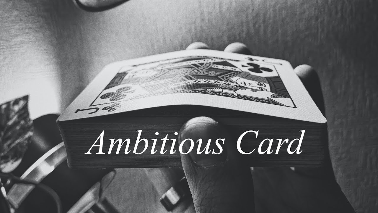 Ambitious Card / アンビシャスカード - YouTube
