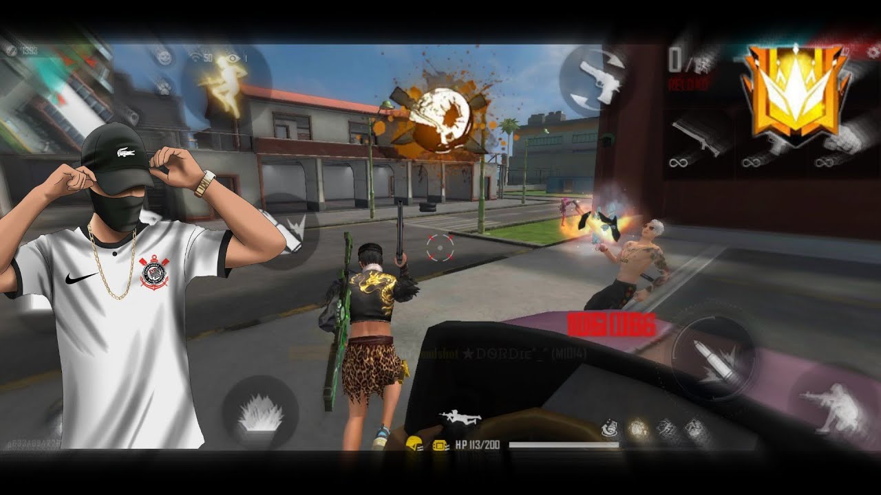 free fire training ground gameplay one tap - YouTube