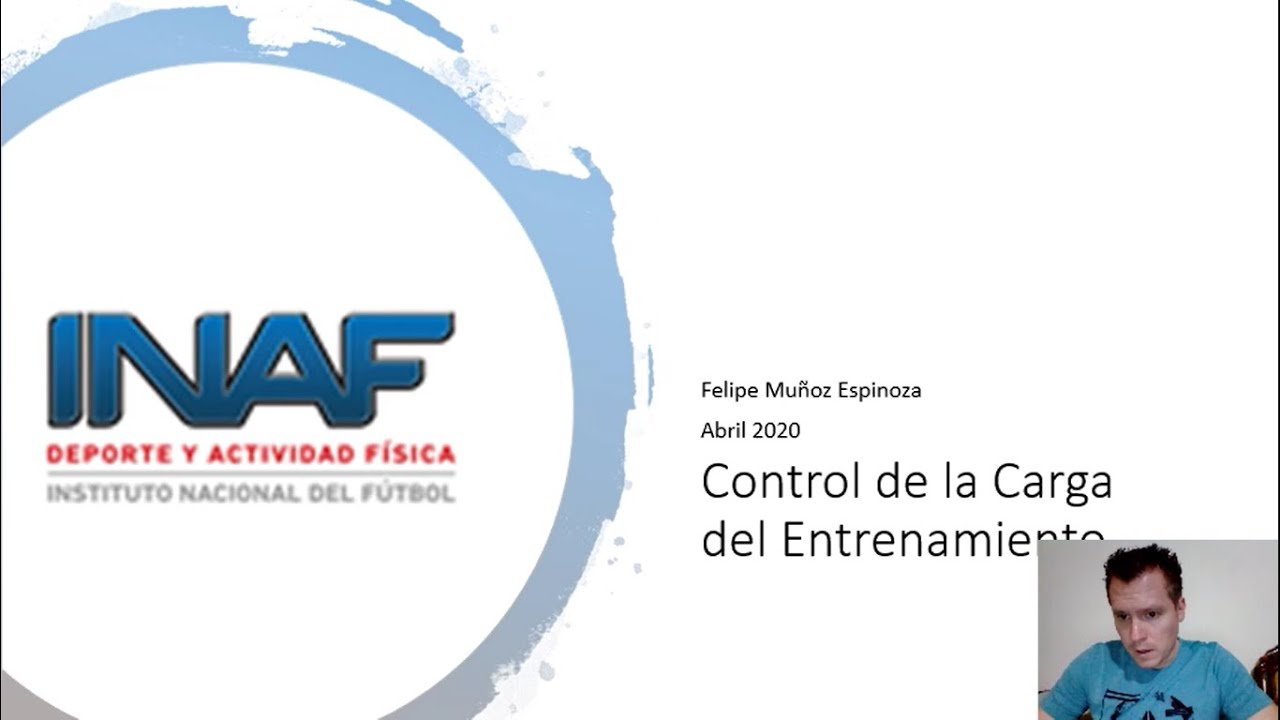 Clase 05 (09-04-2020) - Control de la Carga del Entrenamiento - YouTube