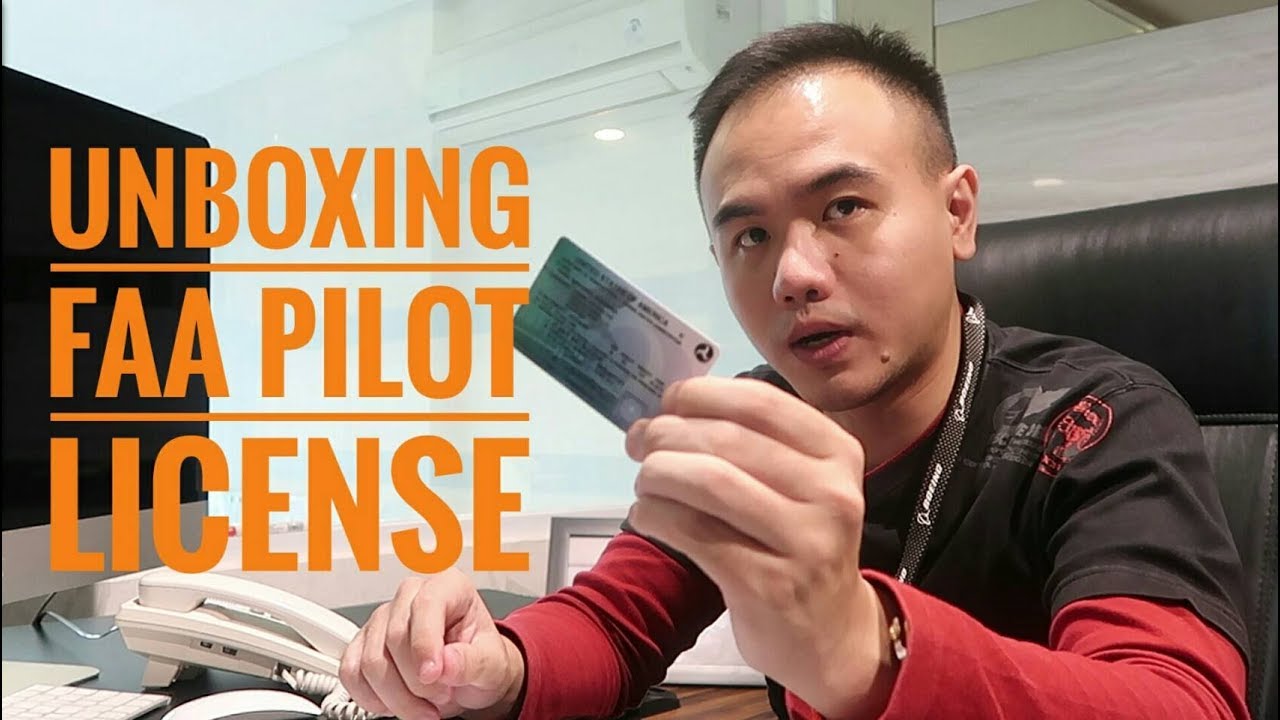 Unboxing FAA Pilot License YouTube Unboxing FAA Pilot License YouTube