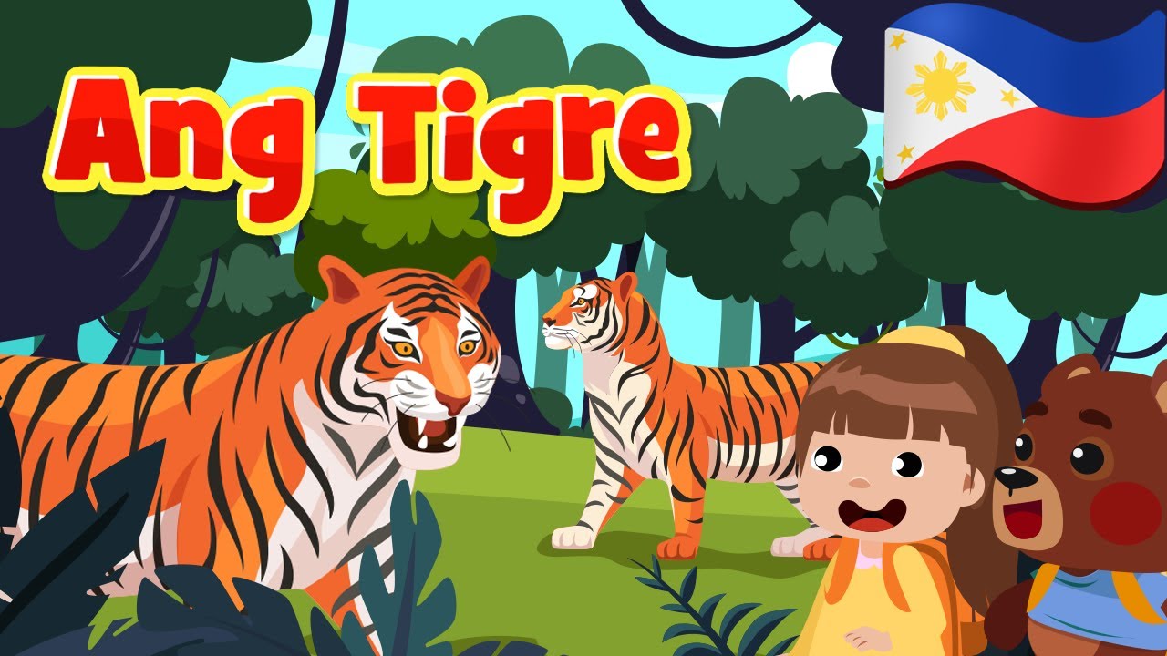 Ang Tigre | Flexy Bear Original Awiting Pambata Nursery Rhymes - YouTube