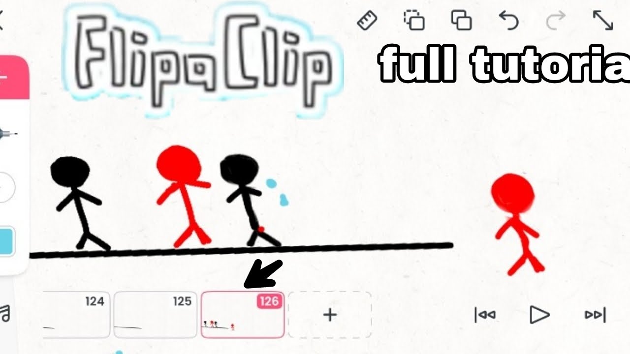 how to animate a stick fight combo on flipaclip - YouTube