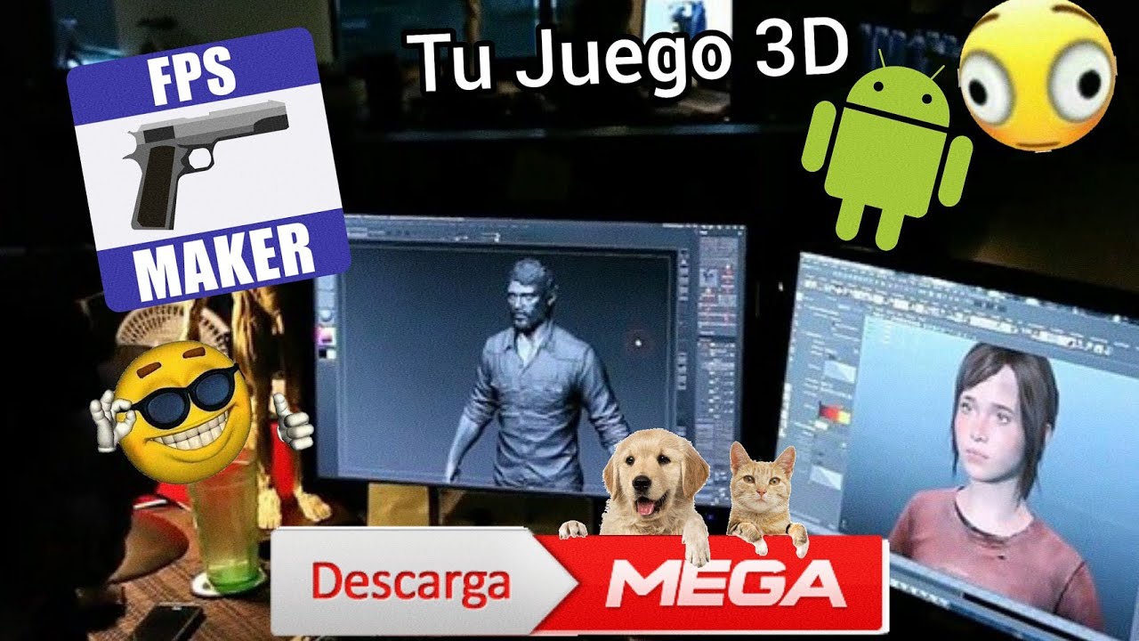 Cómo crear tu Videojuego 3D desde Android/Fps Creator - YouTube