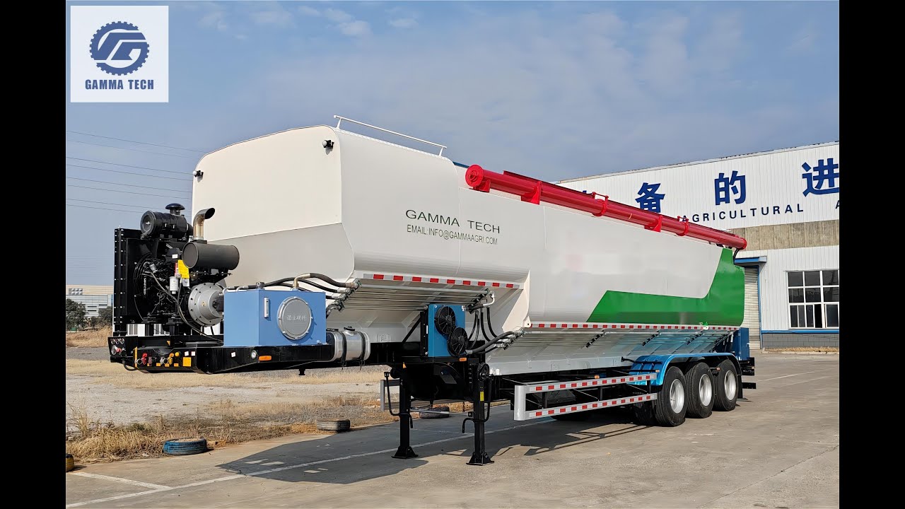 China Supplier Electric Auger Bulker Tanker Silo Poultry Bulk ...