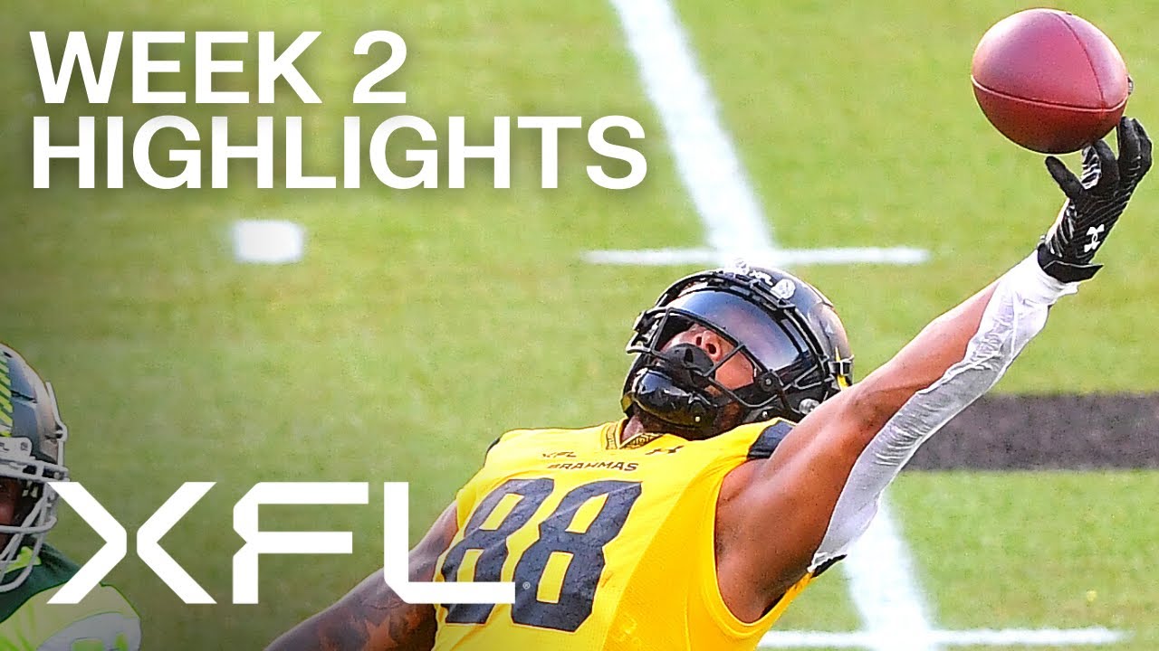 XFL Game Highlights: Week 2 - YouTube