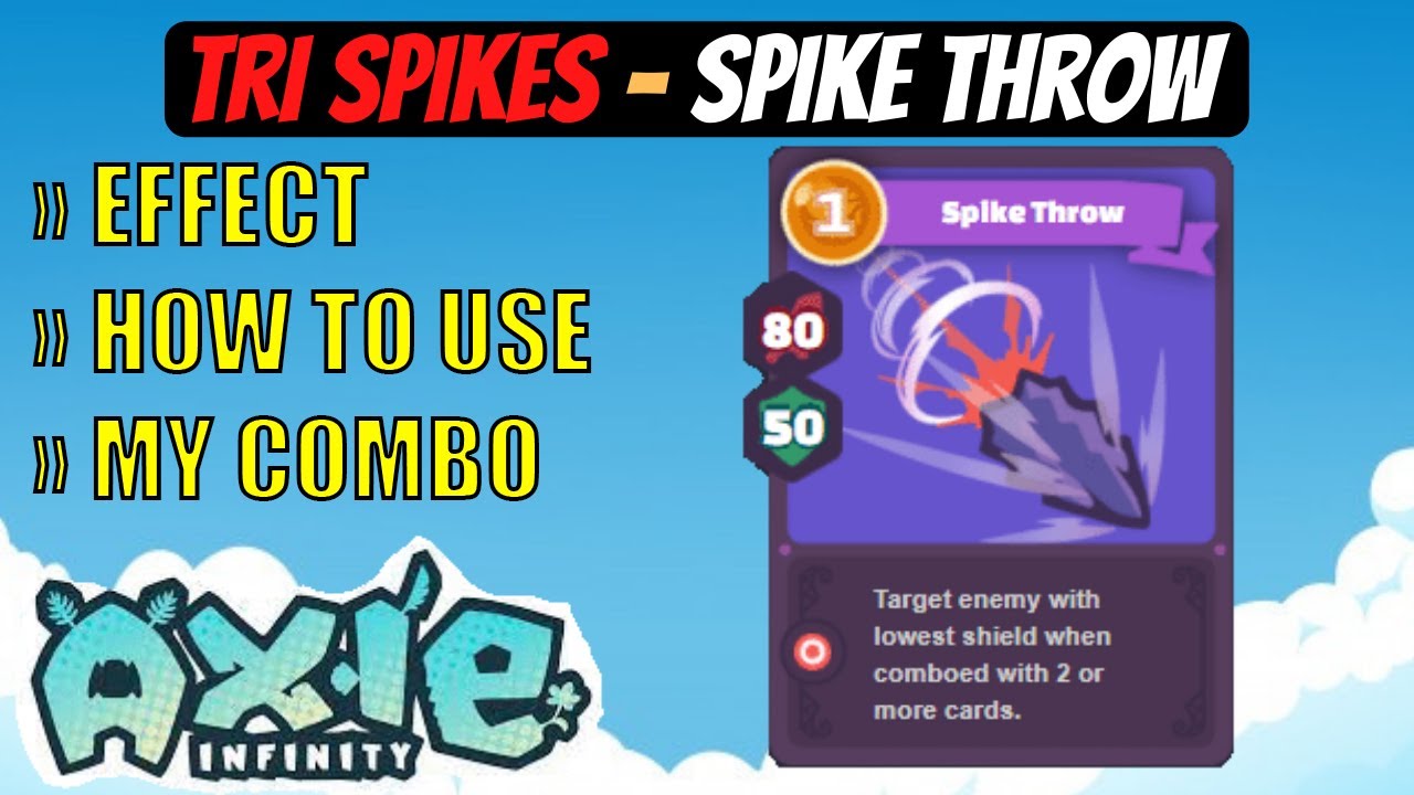 Tri Spikes - Spike Throw | AXIE - YouTube