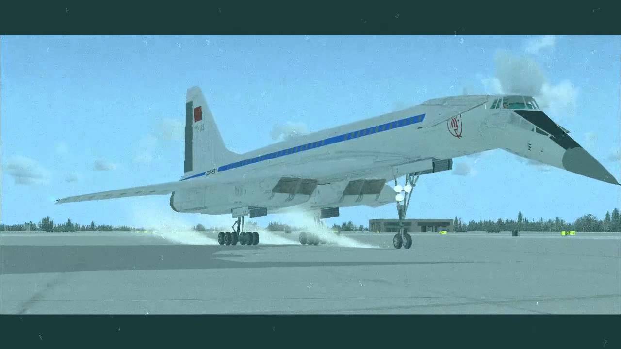FSX TU-144 Tribute | Ту-144 Дань HD - YouTube