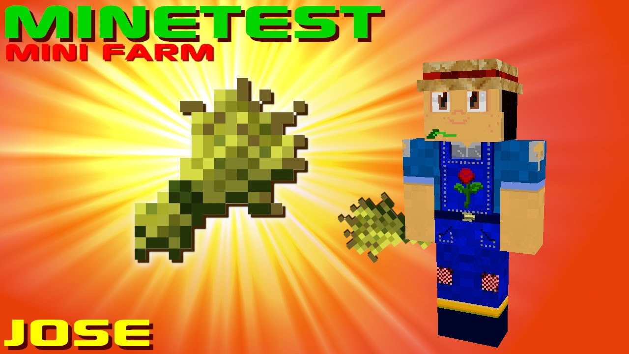 MINETEST MINI FAZENDA Rápida Para SURVIVAL FARMS MINETEST #34 - YouTube