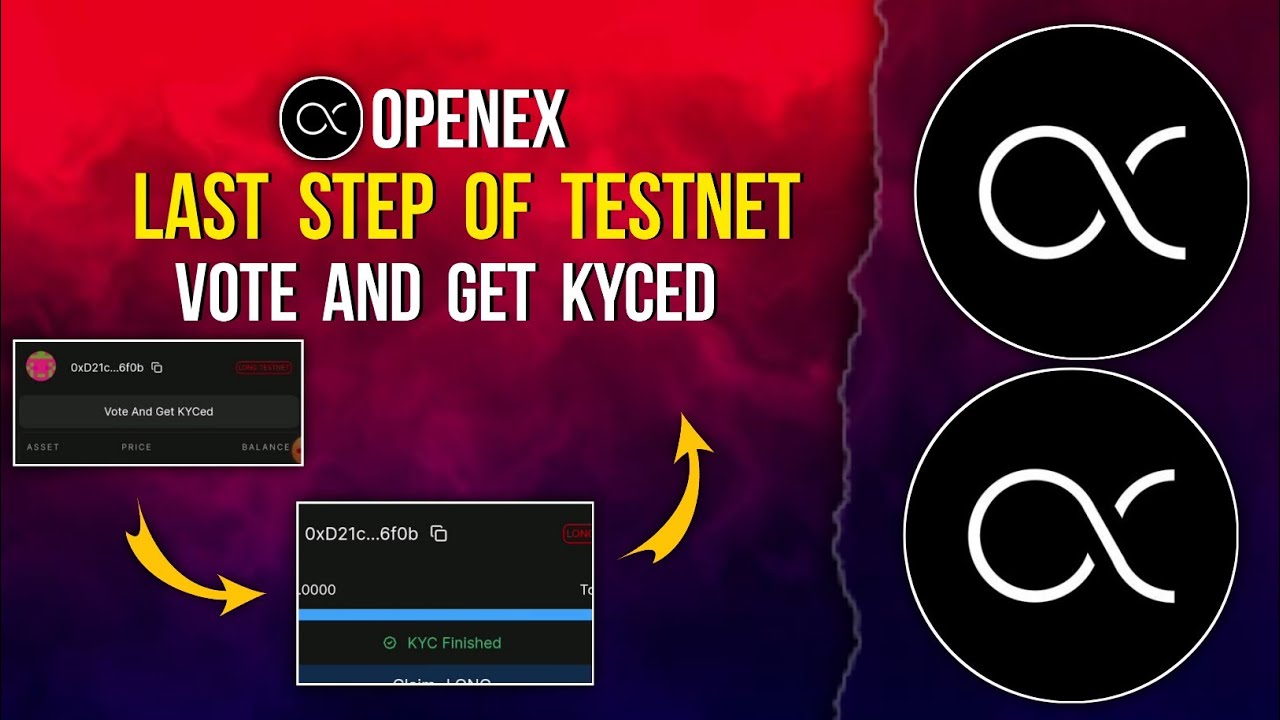 OPENEX LONG TESTNET | PART 3 AND FINISH KYC #openex #testnet #giveaway ...