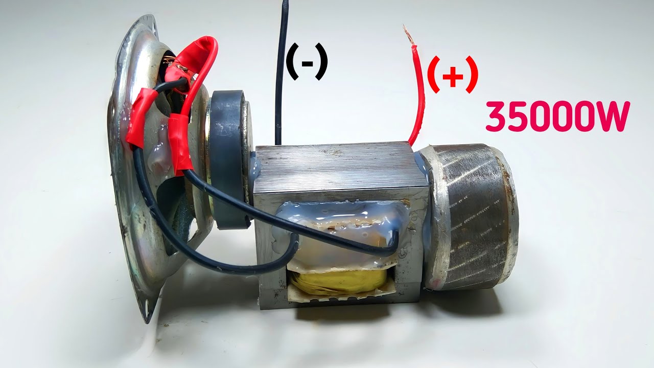 Electric Free Energy Generator 35000w Dynamo 220v Big Speaker Tools Use ...