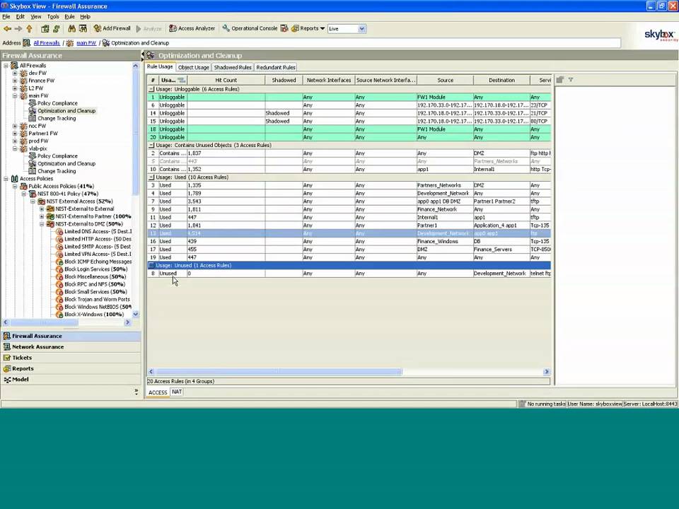 Skybox Firewall Assurance - Firewall audit & analysis solution (www ...