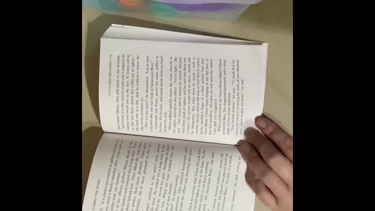 Number the Stars- Chapter 10 - YouTube