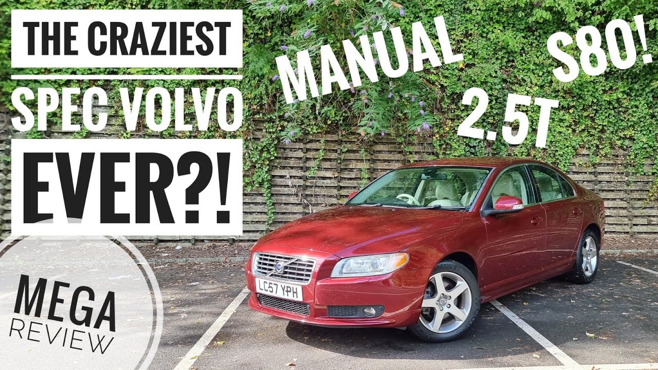 The *RAREST Volvo S80?! - 2007 Volvo S80 2.5T *MANUAL* 25 MINUTE MEGA ...