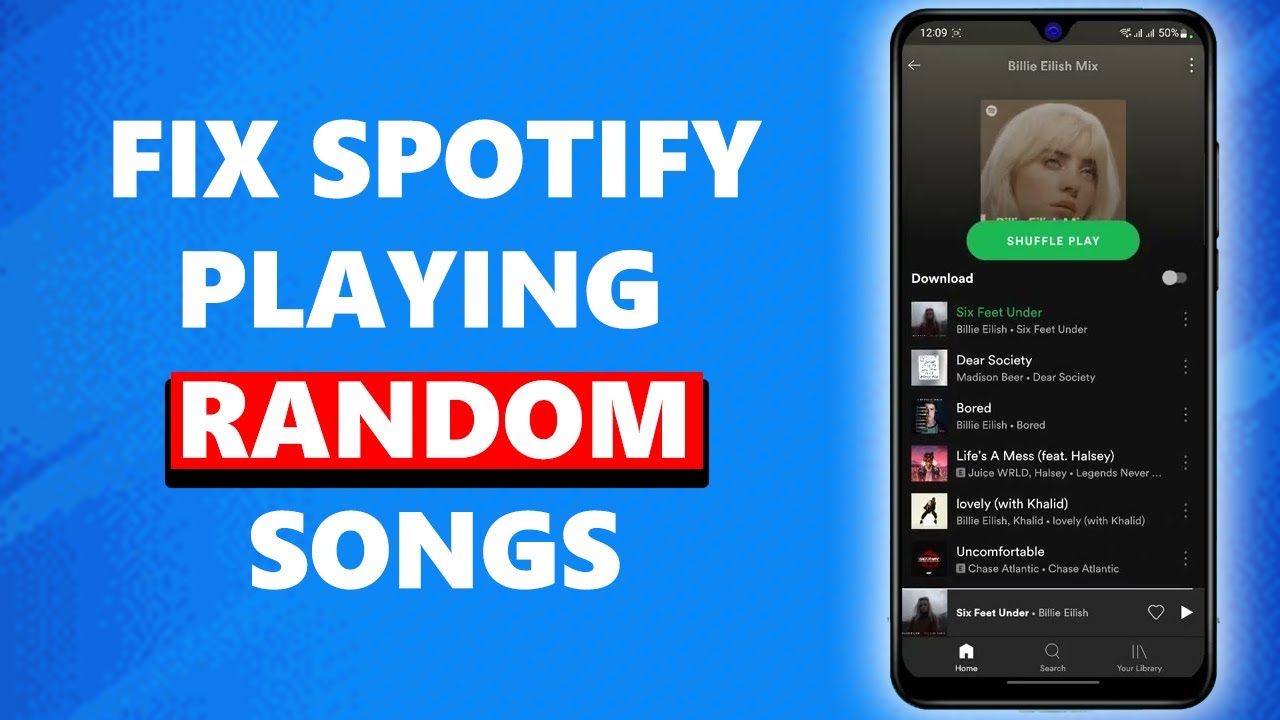 How To Fix Spotify Playing Random Songs - YouTube