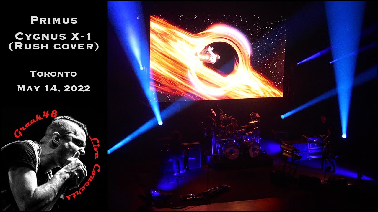 Primus - "Cygnus X-1" (Rush cover) - Toronto - May 14, 2022 - YouTube