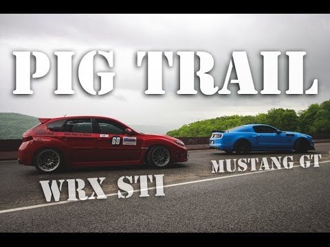 Built Subaru STi, 5.0 Mustang | Pig Trail Run Pt. 3 - YouTube