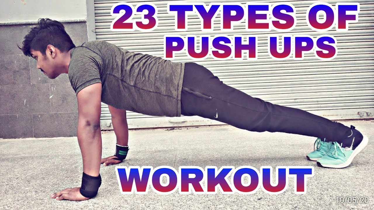 23 Types of different push ups workout | Learn new different push ups ...