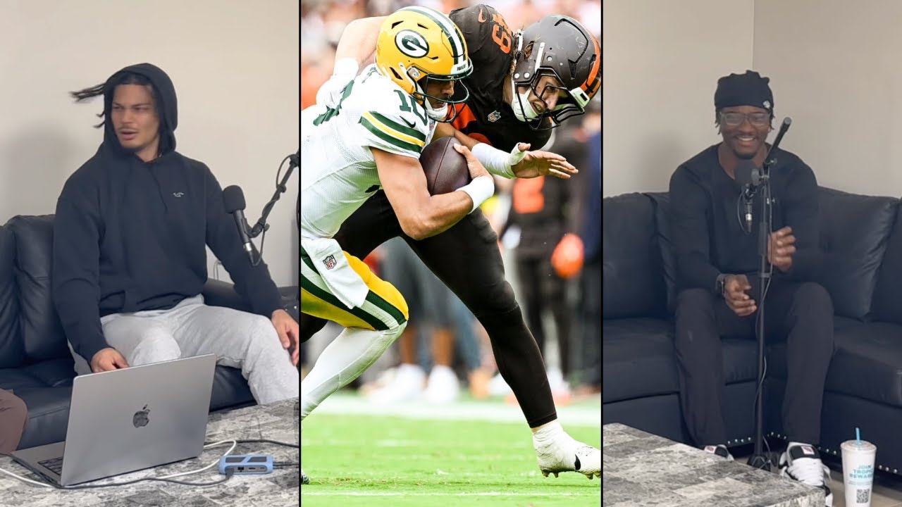 Browns fans react to HISTORIC upset vs Packers - YouTube