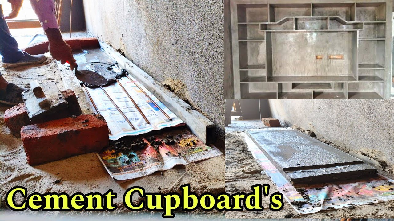 Cement Cupboards Making Video - YouTube