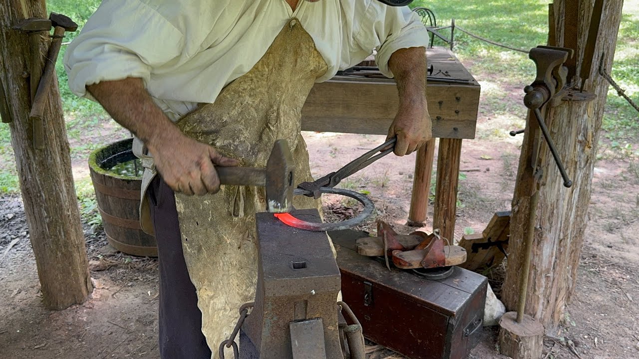 Forging History | 18th Century Blacksmithing Demonstration at ...