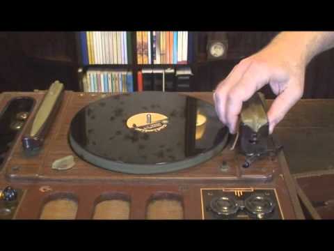 Meissner Phono-Recorder and Playtape electronics Antique vintage - YouTube