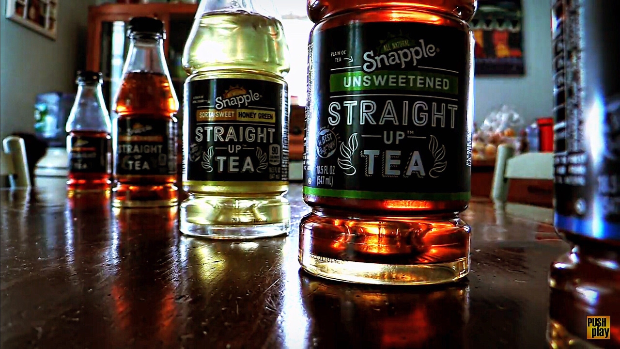 Snapple's Straight Up Tea | an average guy's review - YouTube