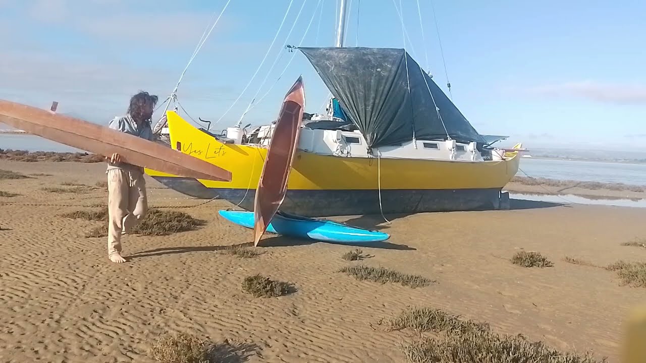 Can I build a boat, on my boat, in a week? (a proa for sailing tender ...