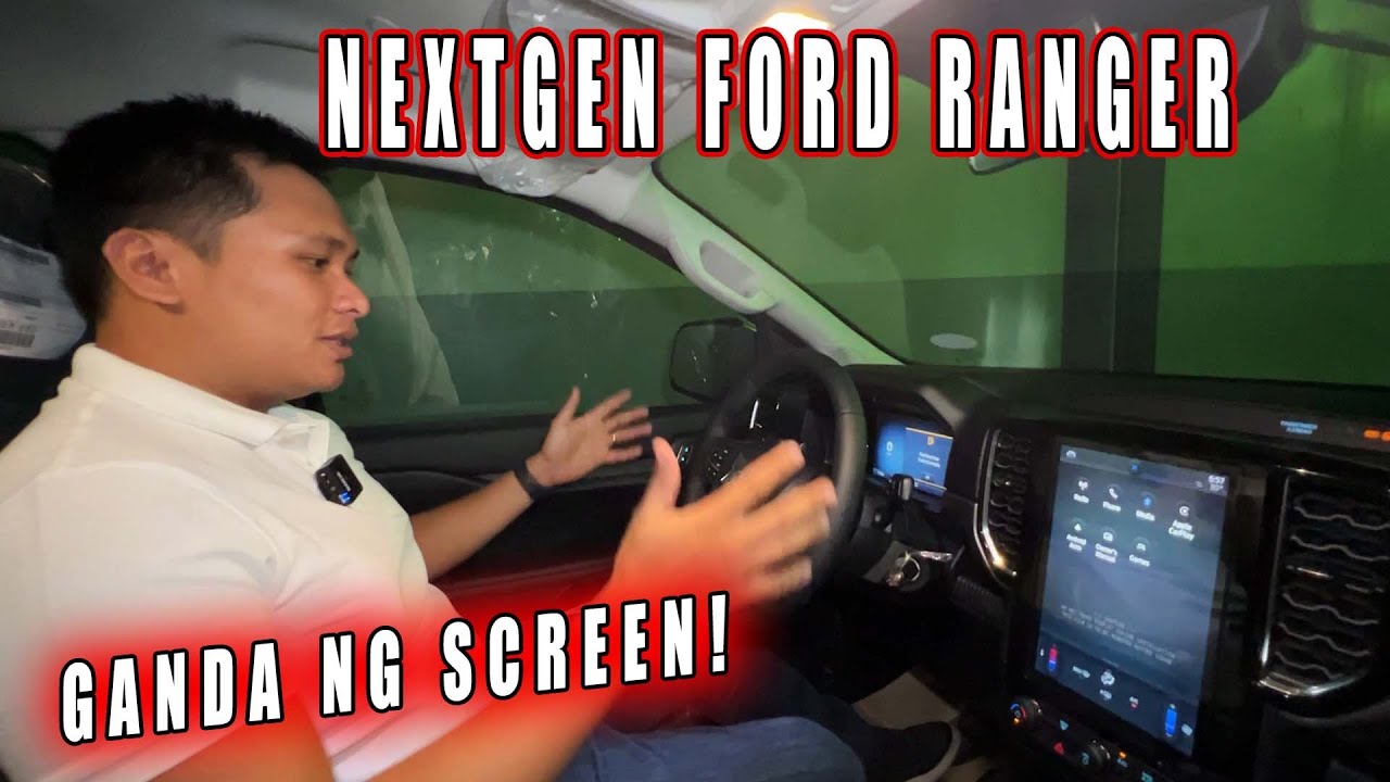 Next Gen Ford Ranger XLT And wildtrak 4x2 Interior | First Impressions ...