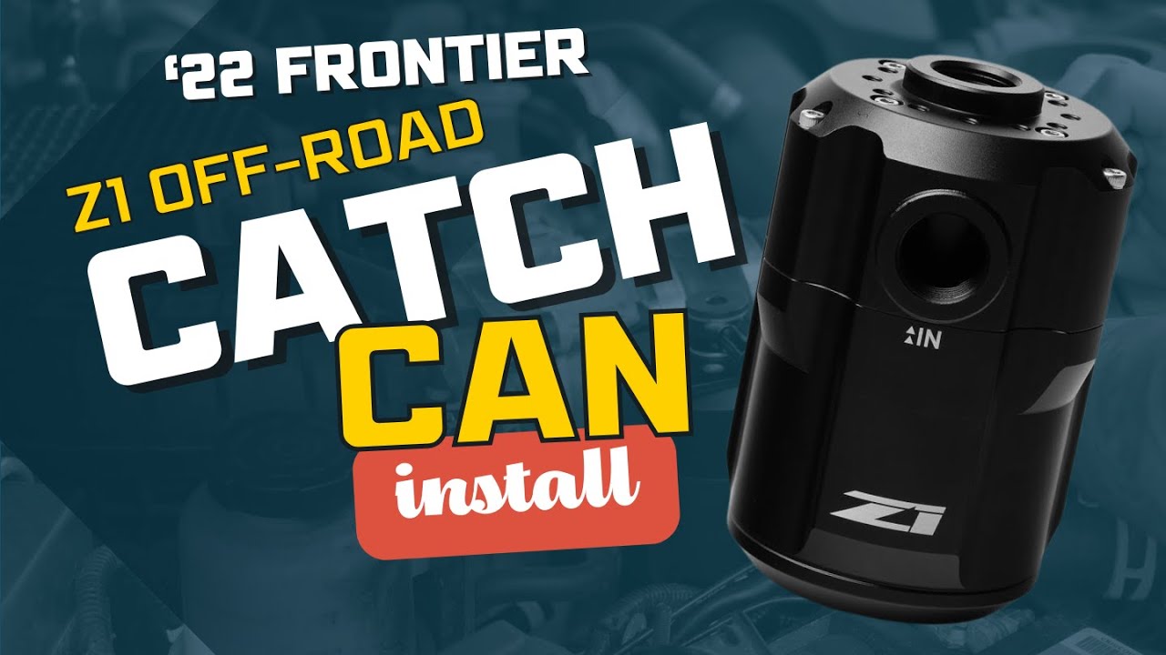 Installing the Z1 OFF-ROAD Catch Can for worry-free drives in your '22 ...