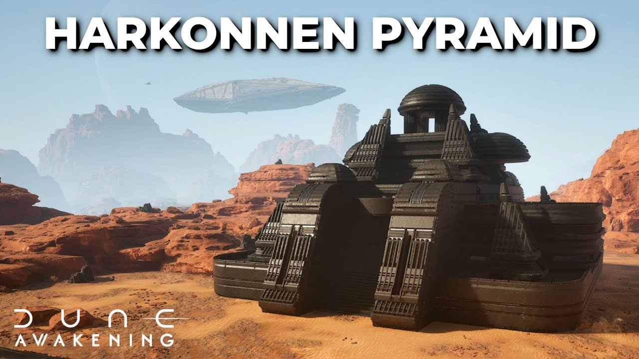 Harkonnen Pyramid | Dune: Awakening | Speed Build - YouTube