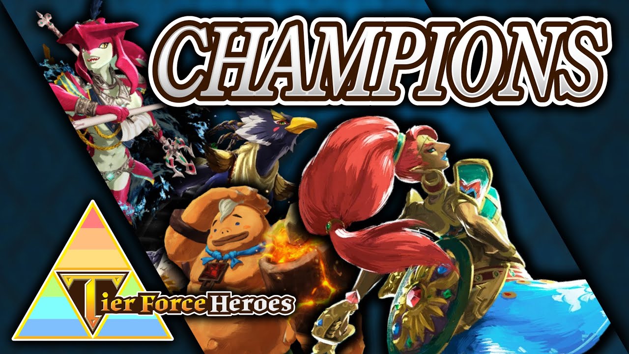 Ranking Breath of the Wild's Champions | Tier Force Heroes - YouTube