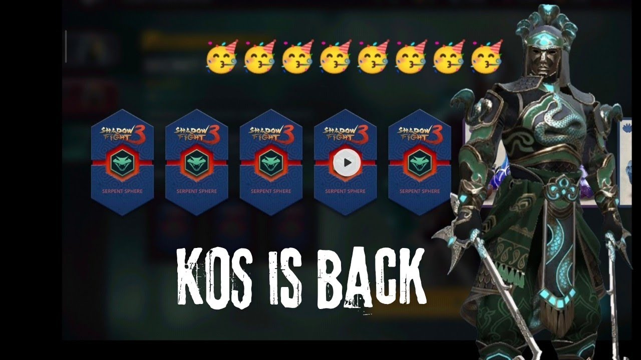 Kos is back ll Menace of the swamp event ll shadow fight 3 gameplay ...