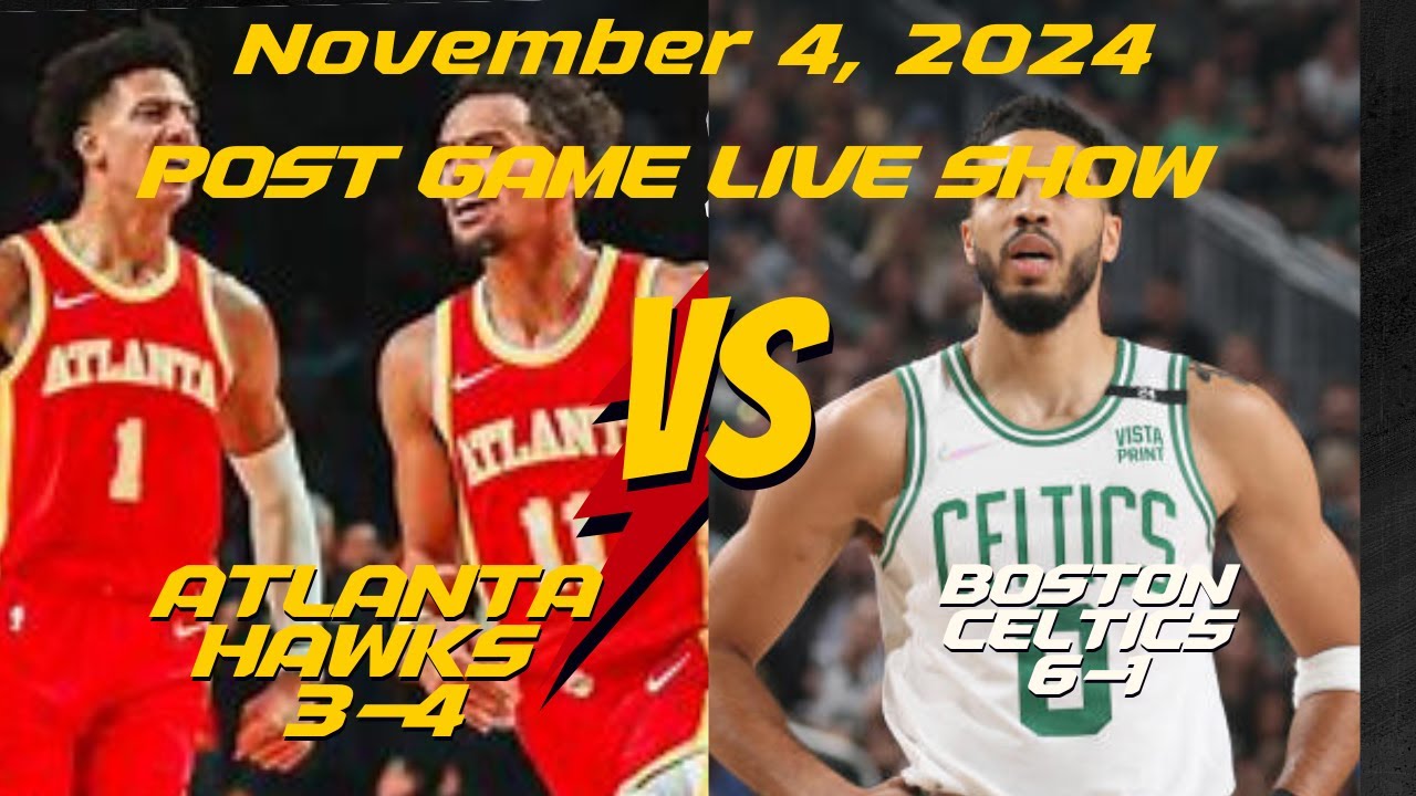 WE TALK HAWKS TV. HAWKS VS CELTICS POST GAME LIVE - YouTube