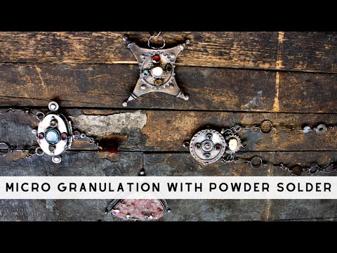 Micro Granulation with Powder Solder - YouTube
