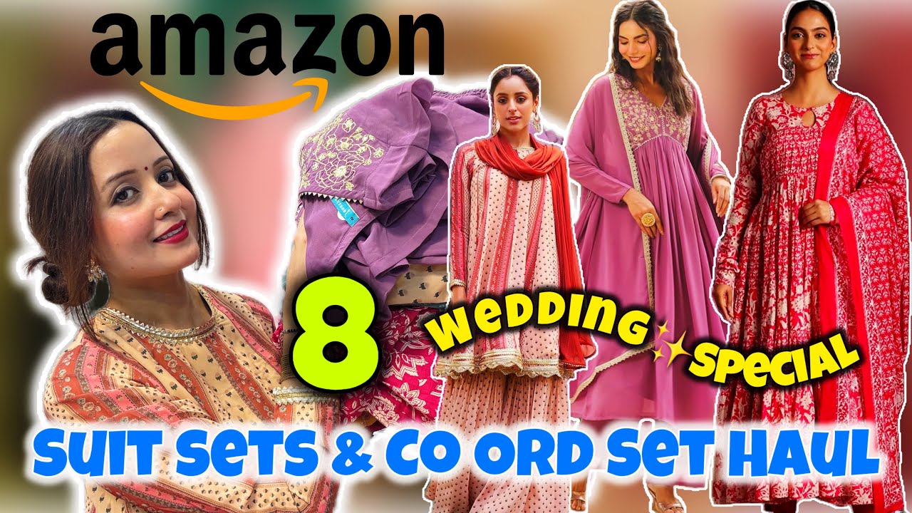 Amazon “TRENDY” SUIT SETS & CO-ORD SET Haul😍Amazon Latest Suit ...