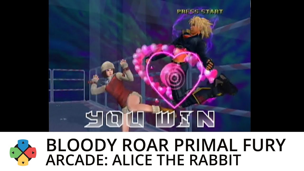 Bloody Roar Primal Fury - Alice the Rabbit - YouTube