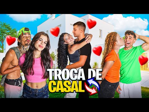 TROCAMOS DE CASAL POR 24 HORAS *A menina de rua tem namorado ?