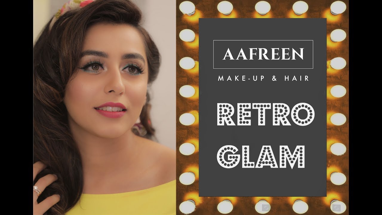 Retro Glam Makeup Tutorial - YouTube