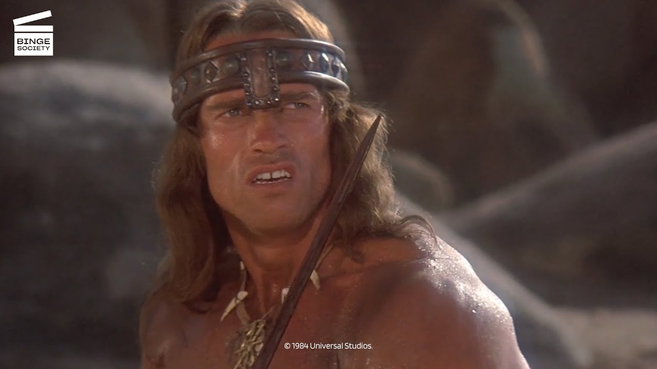 Conan the Destroyer: Attacked during the prayers (HD CLIP) - YouTube