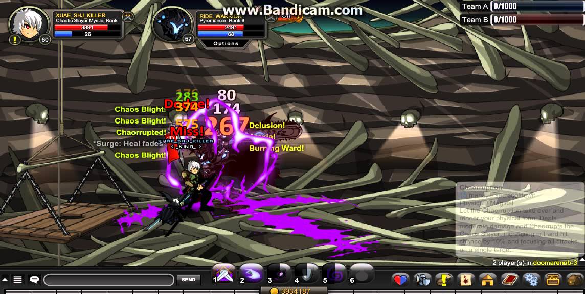 =AQW= Chaotic Slayer Mystic class PvP 2014 - YouTube