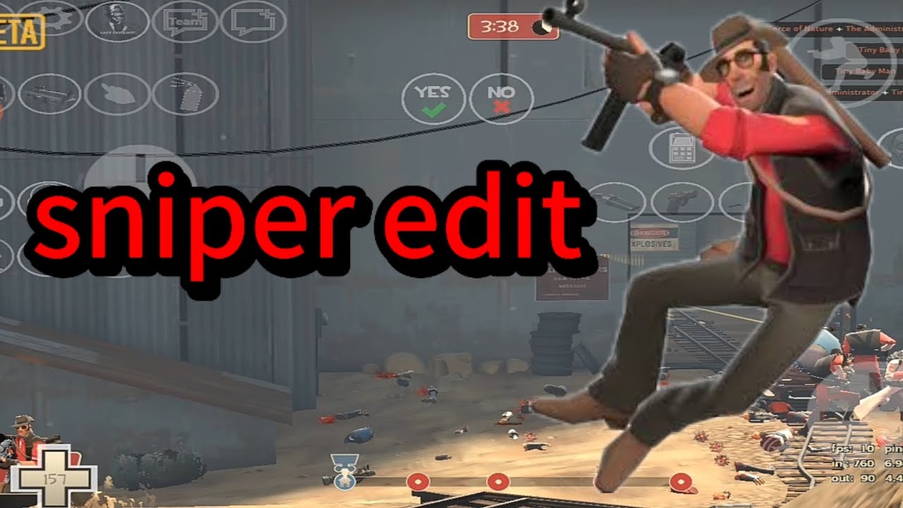 tf2 mobile: tf2 classic android: sniper edit - YouTube