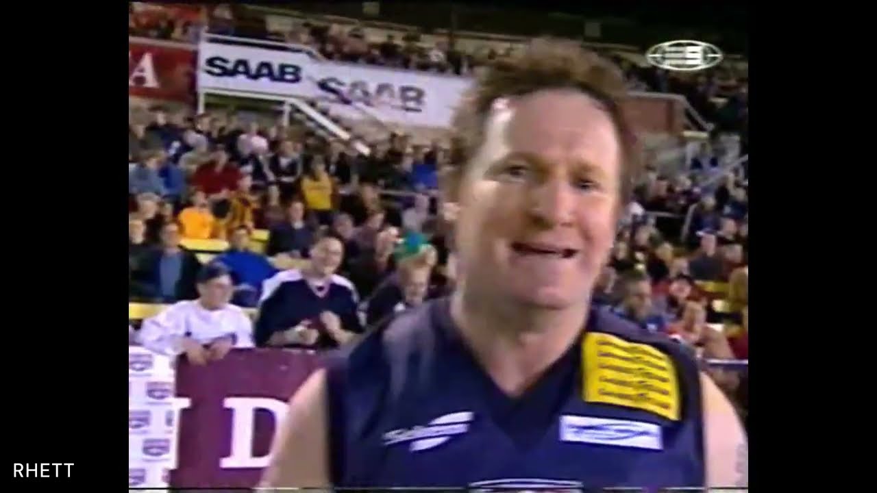 Outstanding Russell Gilbert goal in E.J Whitten Match - YouTube