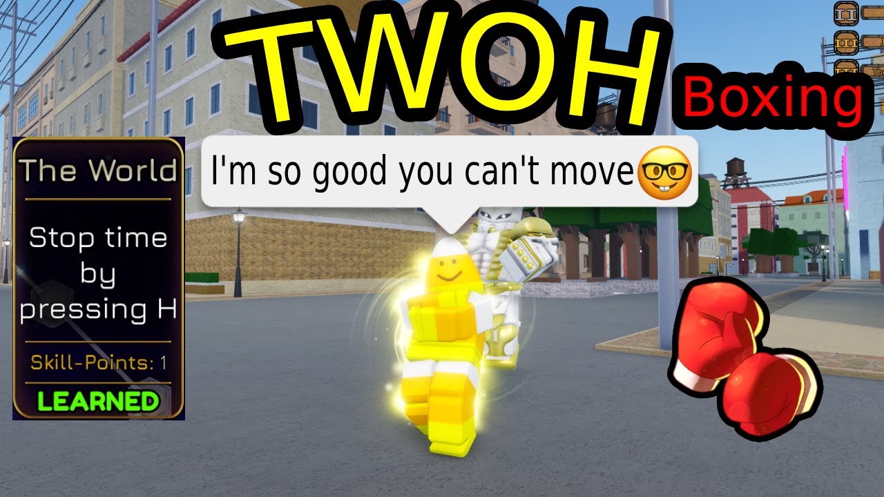 [YBA] Twoh Boxing is balance - YouTube