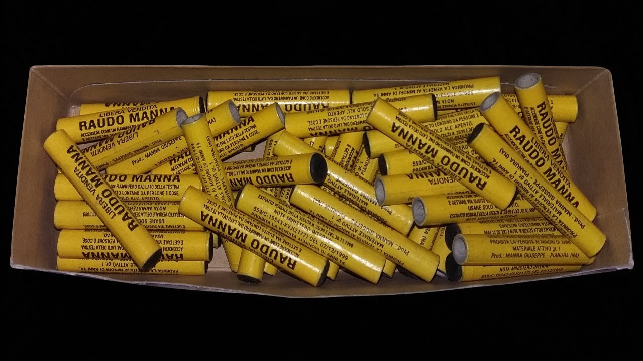 Petardo Raudo Manna • Pirotecnica Manna - YouTube