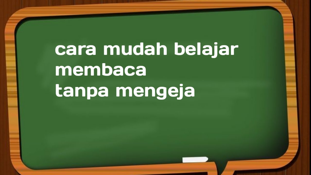 cara mudah belajar membaca tanpa mengeja || part 1|| abacagaha - YouTube