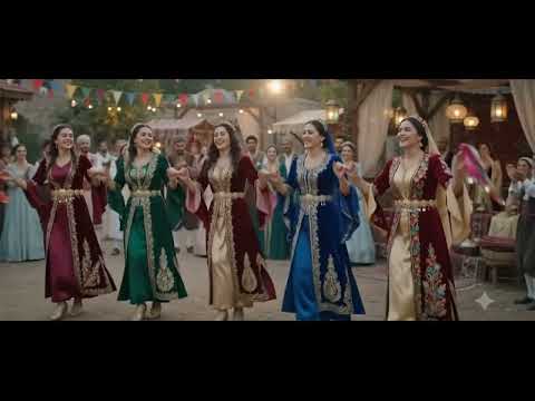 Halay Oynayan Kadınların Renkli ve Coşkulu Anları #halay #kurdish #kurtce #düğün  #gelin  #halaybasi