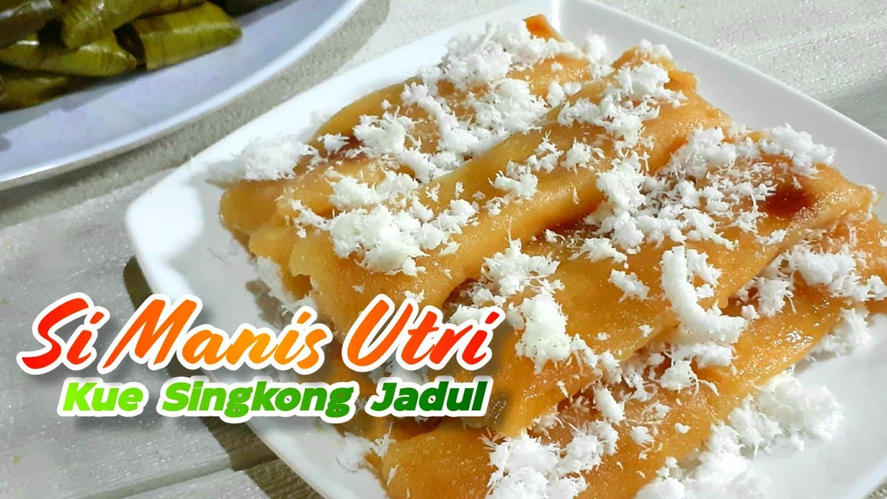 KUE TRADISIONAL 3 Bahan Kue Basah Selembut Ini. Resep utri Jajanan ...