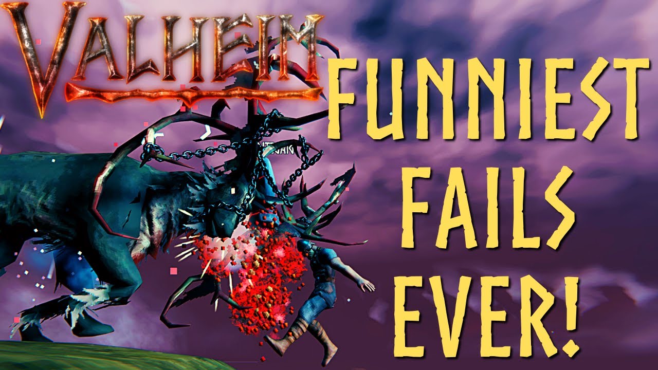 Valheim - The Most Hilarious Gameplay Fails Ever! - Part 4 - YouTube